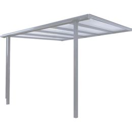 Beckmann Terrassendach &raquo;TREND Gr. 1&laquo; wei&szlig; Aluminium, Kunststoff B/H/T: 312cm x 244cm x 250cm, einbrennlackiert