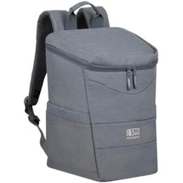 RESTO Kitchenware K&uuml;hltasche &raquo;Felis K&uuml;hlrucksack isoliert, Picknicktasche Lunchtasche Thermorucksack&laquo; Hellgrau, leicht und wasserdicht grau 