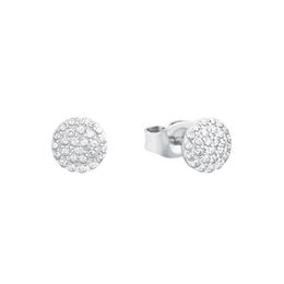 Amor Damen Paar Ohrstecker &raquo;2026198&laquo; mit Zirkonia (synth.) bunt 6mm, Silber 925 (Sterlingsilber)