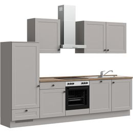 Nobilia K&uuml;chenzeile &raquo;"Cascada I", NEU: individuell anpassbar mit gratis Profi-Beratung&laquo; vormontiert, Breite 300 cm, Ausrichtung w&auml;hlbar, wahlw. mit E-