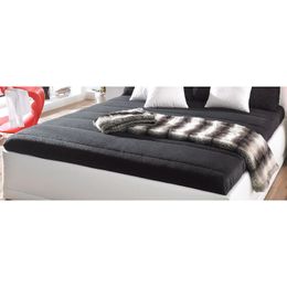 Westfalia Schlafkomfort Tagesdecke schwarz Polyester B/L: 170cm x 220cm