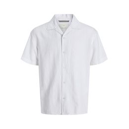 JACK & JONES Button Up Shirt 'JPRCCMontana' male size S White