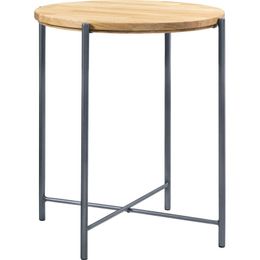Hasena Nachttisch &raquo;Nali&laquo; braun Metallgestell B/H/T: 48cm x 52cm x 48cm