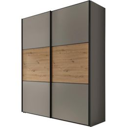 STAUD Schwebet&uuml;renschrank &raquo;Includo, Made in Germany&laquo; Mit vier verschiedenen Ausstattungsvarianten Holzwerkstoff saphir, B/H/T: 188cm x 222cm x 68cm, 