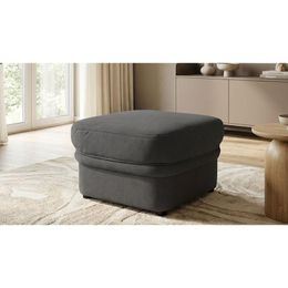 OTTO home Hocker &raquo;Nyborg&laquo; Polsterhocker passend zum Sofa, Breite 60 cm, individuell kombinieren grau 100% Polyester B/H/T: 60cm x 44cm x 60cm, Luxus-