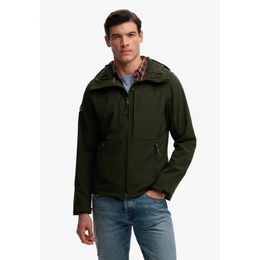 Superdry Herren Outdoorjacke &raquo;HOODED SOFTSHELL TREKKER JKT&laquo; mit Kapuze mit Materialmix aus Polyester und Elasthan, Relaxed Fit XXL