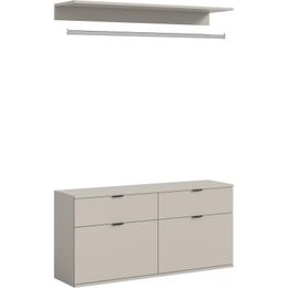 Home Affaire Garderoben-Set &raquo;TRONDHEIM, 3-teilig, Breite 121 cm, Zwischenbauelement&laquo; nicht einzeln nutzbar, nur in Kombination mit Schr&auml;nken der Serie