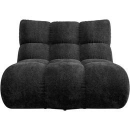 Home Affaire 1,5-Sitzer &raquo;Cozy Bubble, 360&deg; drehbarer Sessel, Breite 107 cm&laquo; mit eleganter Steppung, Rundumbezug & weicher Polsterung schwarz 100% 