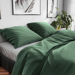 Bettw&auml;sche &raquo;Renforc&eacute; Bettw&auml;sche Baumwolle - Nat&uuml;rlich weiches Schlafgef&uuml;hl&laquo; 2 tlg. 135x200 cm, 155x220 & &Uuml;bergr&ouml;&szlig;en I inkl. Kissenbez&uuml;ge 80x80 I uni 