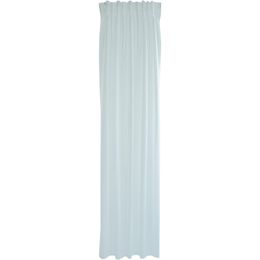 HOMING Gardine &raquo;Faria&laquo; verdeckte Schlaufen 1 Stk. tlg. Fertigschal wei&szlig; Obermaterial: 100% Polyester 245cm, verdeckte Schlaufen, 140cm