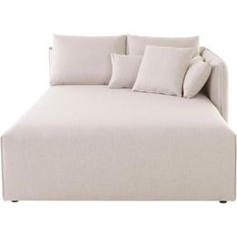 OTTO home Ottomane &raquo;N&ouml;re&laquo; Lounge-Modul - zum eigenen Zusammenstellen, Breite 138cm, Tiefe 168cm grau 100% Polyester B/H/T: 138cm x 86cm x 168cm, 