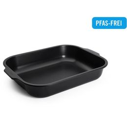 Woll Auflaufform &raquo; Roast it! Bratreine&laquo; Aluminium 1 Stk. tlg. PFAS-frei schwarz Aluminium B/H/L/T: 38cm x 30cm x 8cm
