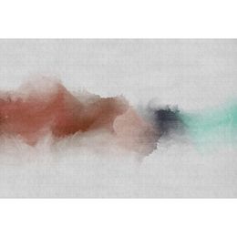 Livingwalls living walls Fototapete &raquo;Walls by Patel Daydream 2&laquo; glatt Vlies, Wand, Schr&auml;ge grau Vlies B/L: 4m x 2,7m
