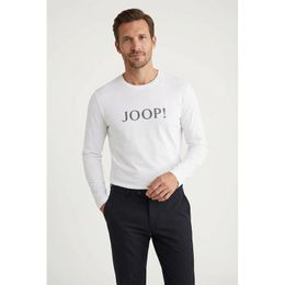 JOOP! Herren JOOP! Langarmshirt &raquo;Comfort&laquo; Rundhalsausschnitt, Regular Fit, lang&auml;rmelig wei&szlig; XL