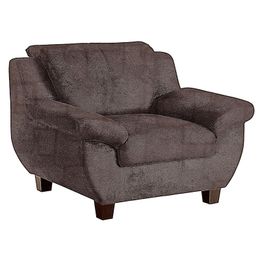 Home Affaire Sessel &raquo;Yesterday bequeme Armlehnen und R&uuml;ckenpolster, Breite 108cm, Holzfu&szlig;&laquo; in 3 Bezugsqualit&auml;ten braun Primabelle -Microfaser (100% 