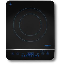 Medion Einzel-Induktionskochplatte &raquo;MD 17595, 2000 W Induktionsleistung, automatische Topferkennung, Timer&laquo; Temperaturbereich 60 - 240&deg;, Sensor-Touch-Display