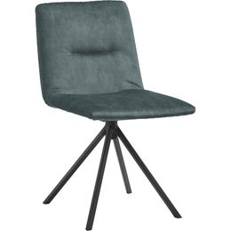 Musterring Polsterstuhl &raquo;JustB! SP500&laquo; () 1 Stk.ohne Armlehne, wahlweise mit Drehfunktion, Stativgestell in schwarz grau 1 Stk., Veloursstoff, drehbar