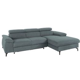 COTTA Ecksofa &raquo;Kitty L-Form, B: 242 cm&laquo; mit Kopfteilverstellung, optional Schlaffunktion & Bettkasten Microfaser (100% Polyester);Flachgewebe (100% 
