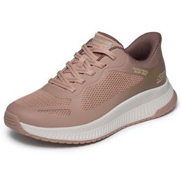 Skechers Damen Slip-On Sneaker &raquo;BOBS SQUAD 4&laquo; Slipper, Freizeitschuh, Halbschuh mit Memory Foam rosa 38