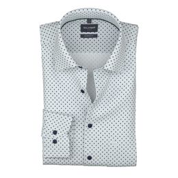 OLYMP Herren OLYMP Langarmhemd &raquo;Luxor&laquo; modern fit, New-Kentkagen, Businesshemd, extra langer Arm wei&szlig; 44, Verl&auml;ngerter Arm
