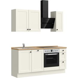 Nobilia K&uuml;chenzeile &raquo;"Cascada II", NEU: individuell anpassbar mit gratis Profi-Beratung&laquo; vormontiert, Breite 180 cm, Ausrichtung w&auml;hlbar, wahlw. mit E