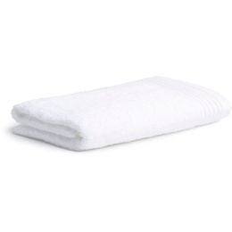 M&ouml;ve Badetuch &raquo;Loft&laquo; mit breiter Bord&uuml;re wei&szlig; Walkfrottier, Baumwolle B/L: 80cmx150cm, 1 Stk., Walkfrottier