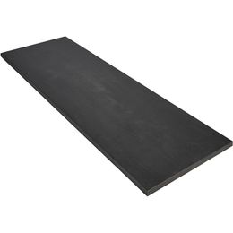 Nobilia Arbeitsplatte &raquo;APD60&laquo; von drei Seiten beschichtet, in drei Breiten: 180, 210 und 240 cm schwarz Holzwerkstoff B/T/H: 180cm x 60cm x 3,8cm