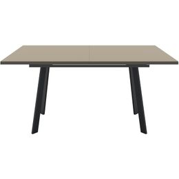 set one by Musterring Esstisch &raquo;Reno&laquo; 1 Stk. tlg. Mit Vierkantfu&szlig;, w&auml;hlbaren Gestellen und Plattenfarben B/H/T: 160cm x 75cm x 90cm, Synchronauszug