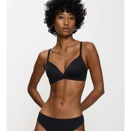 Triumph Damen B&uuml;gel-BH &raquo;Body Make-up Soft Touch P EX&laquo; atmungsaktiv und feuchtigkeitsregulierend schwarz 75, Cup D