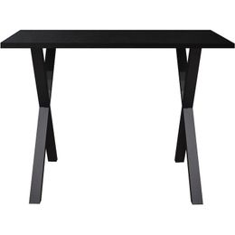 M&auml;usbacher Tresentisch &raquo;Bartresentisch Metall&laquo; Bartresentisch Metallgestell, H&ouml;he 109 cm schwarz B/H/T: 120cm x 109cm x 70cm