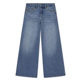 Levi's Kids M&auml;dchen Levi's Kids High-waist-Jeans &raquo;LVG HIGH RISE BAGGY&laquo; mit softem Griff blau 6 (116), N-Gr
