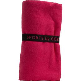 G&ouml;zze Badetuch &raquo;Sports by &laquo; Sporthandtuch, Gr&ouml;&szlig;e 110x175 cm, schnell trocknend durch Microfaser pink Microfaser, Obermaterial: 90% Polyester, 10% Polyamid B