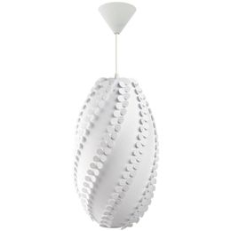 Kayoom H&auml;ngeleuchte &raquo;H&auml;ngelampe Raymond 110&laquo; E27 1 Stk. modern, stilvoll wei&szlig; 1, H: 45cm, 1 Stk.