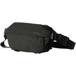 MOMENT Schultertasche &raquo;Everything Sling 2L&laquo; schwarz Canvas, Canvas, Microfaser, Nylon, Polyurethan (PU) Umgekehrte Spiralrei&szlig;verschl&uuml;sse sch&uuml;tzen die 