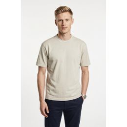 BOSS Orange Herren T-Shirt "Te Dye Relaxed Fit", beige, Gr. XXL, unifarben, Single Jersey, Obermaterial: 100% Baumwolle, Shirts, 100% Cotton Jersey