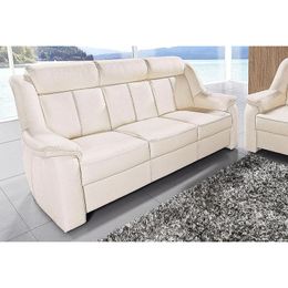 Sit & More sit&more 3-Sitzer &raquo;Basel&laquo; beige Altara Nubuck , Luxus-Microfaser (100% Polyester);PRIMABELLE -Microfaser, Luxus-Microfaser (100% Polyester);SOFTLUX -