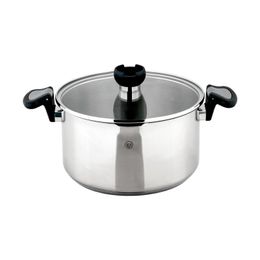CS SOLINGEN Fleischtopf &raquo;ARON, Edelstahl rostfrei 18/10&laquo; 1 tlg. Edelstahl 18/10 silber 3 l + &Oslash; 16cm + H&ouml;he 7,5cm