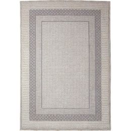 FLAIR RUGS Teppich &raquo;MODRA WASHABLE&laquo; rechteckig 9 mm H&ouml;he beige Oberfl&auml;che: 100% Polyester. R&uuml;ckseite: 38% Jute, 27% Baumwolle, 14% Polyester, 11% 