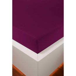 bellana Spannbettlaken &raquo;bellana deluxe mit Elasthan, Jersey 230 g/m&sup2;, Premium-Qualit&auml;t&laquo; mit 5% Elasthan, f&uuml;r Matratzen bis 35cm H&ouml;he, b&uuml;gelfrei, 