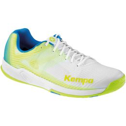 Kempa Kinder Hallenschuh "Hallen-Sport-Schuhe Wing 2.0", Gr. 13, wei&szlig;, Obermaterial: 100% Textilmaterial TEXMAT., Schuhe