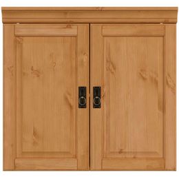 OTTO home H&auml;ngeschrank &raquo;R&uuml;gen&laquo; Breite 80 cm, Kiefer massiv, 2 T&uuml;ren, 1 Einlegeboden beige Massivholz B/H/T: 80cm x 75cm x 36cm, T&uuml;ren: 2 Stk.