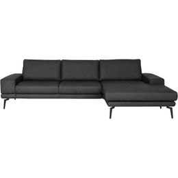 Die PlanBar Ecksofa &raquo;PN-EM20061, wahlweise frei im Raum stellbar&laquo; wahlweise mit echt bezogenem R&uuml;cken und Sitztiefenverstellung B/H/T: 310cm x 86cm x 