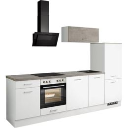 IMPULS K&Uuml;CHEN K&uuml;chenzeile &raquo;Lissabon, Ausrichtung w&auml;hlbar, Schubk&auml;sten mit Soft-Close&laquo; Set, vormontiert, in verschiedenen Farben erh&auml;ltlich, Breite 280
