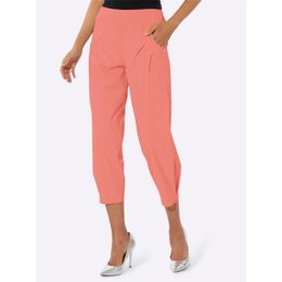 CR&Eacute;ATION L CREATION L Damen Webhose, rosa, Gr. 46, unifarben, 65% Baumwolle, 31% Polyamid, 4% Elasthan, Hosen