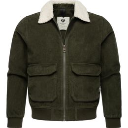 Ragwear Herren Cordjacke "Aviss", gr&uuml;n, Gr. XL, Obermaterial: 100% Baumwolle. Innenfutter: 100% Polyester. Wattierung: 100% Polyester, Jacken,