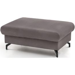 COTTA Polsterhocker &raquo;Kitty, B: 100 cm&laquo; individuell zu kombinieren grau Microfaser (100% Polyester);Flachgewebe (100% Polyerster) B/H/T: 100cm x 45cm x