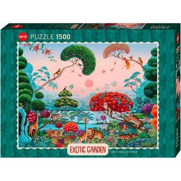 Heye Puzzle &raquo;Jungle Paradise / Exotic Garden&laquo; Made in Germany bunt Pappe Einheitsgr&ouml;&szlig;e