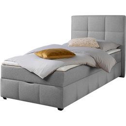 Home Affaire Boxbett &raquo;Niemes inkl. Bettkasten und Topper, auch in &Uuml;berl&auml;nge erh&auml;ltlich&laquo; Boxbett mit Bettkasten, inkl. Topper Liegefl&auml;che B/L: 90cm x 