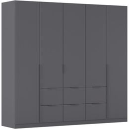 OTTO home Dreht&uuml;renschrank &raquo;Kleiderschrank Schrank Garderobe AGORDO mit Dekor- oder Hochglanzfront&laquo; in zwei Griff-Farben, Breite 226 cm, mit 