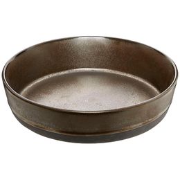 aida RAW Suppenteller &raquo;RAW&laquo; Teller Set, Steinzeug, &Oslash; 19 cm braun Steinzeug 19,4cm